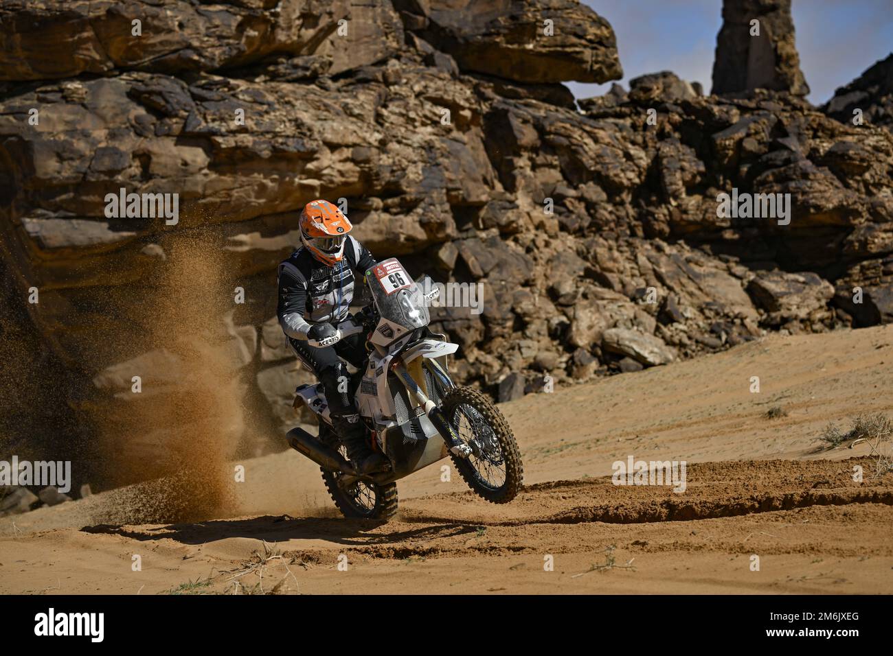96 ARGUBRIGHT Jacob (usa), Duust Rally Team, Husqvarna, Moto, action ...