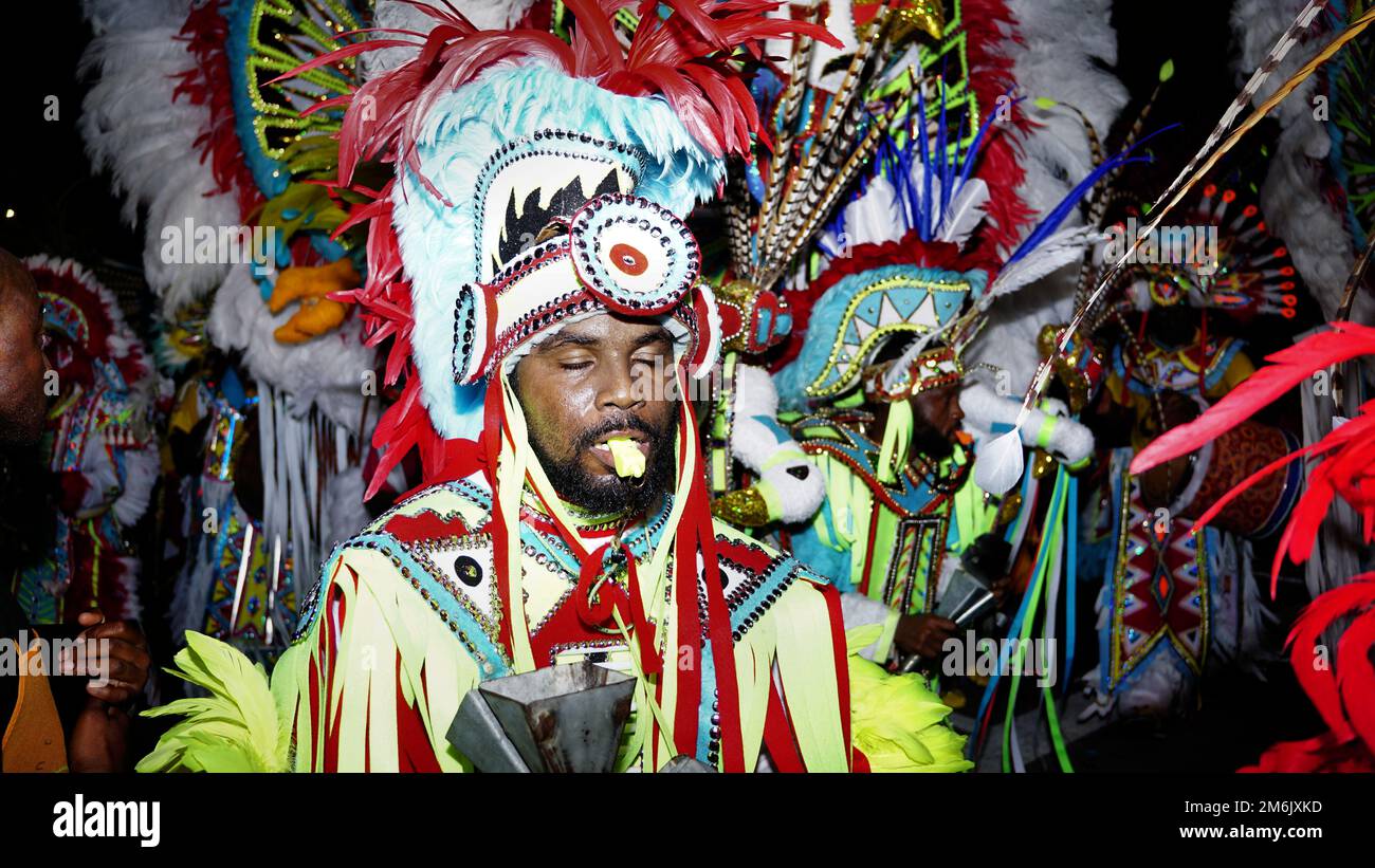 Boxing Day Junkanoo 2023 Junkanoo Celebration in The Bahamas Stock ...