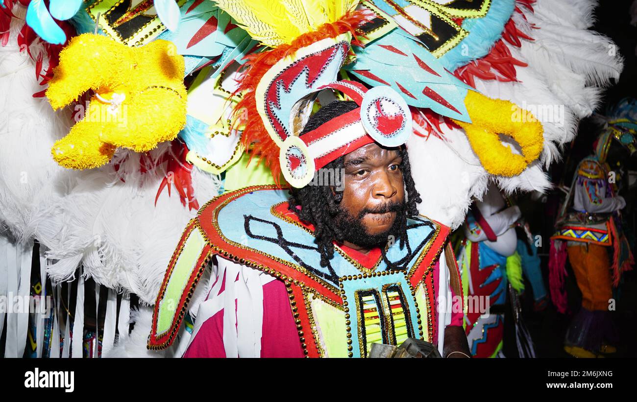 Boxing Day Junkanoo 2023 Junkanoo Celebration in The Bahamas Stock ...