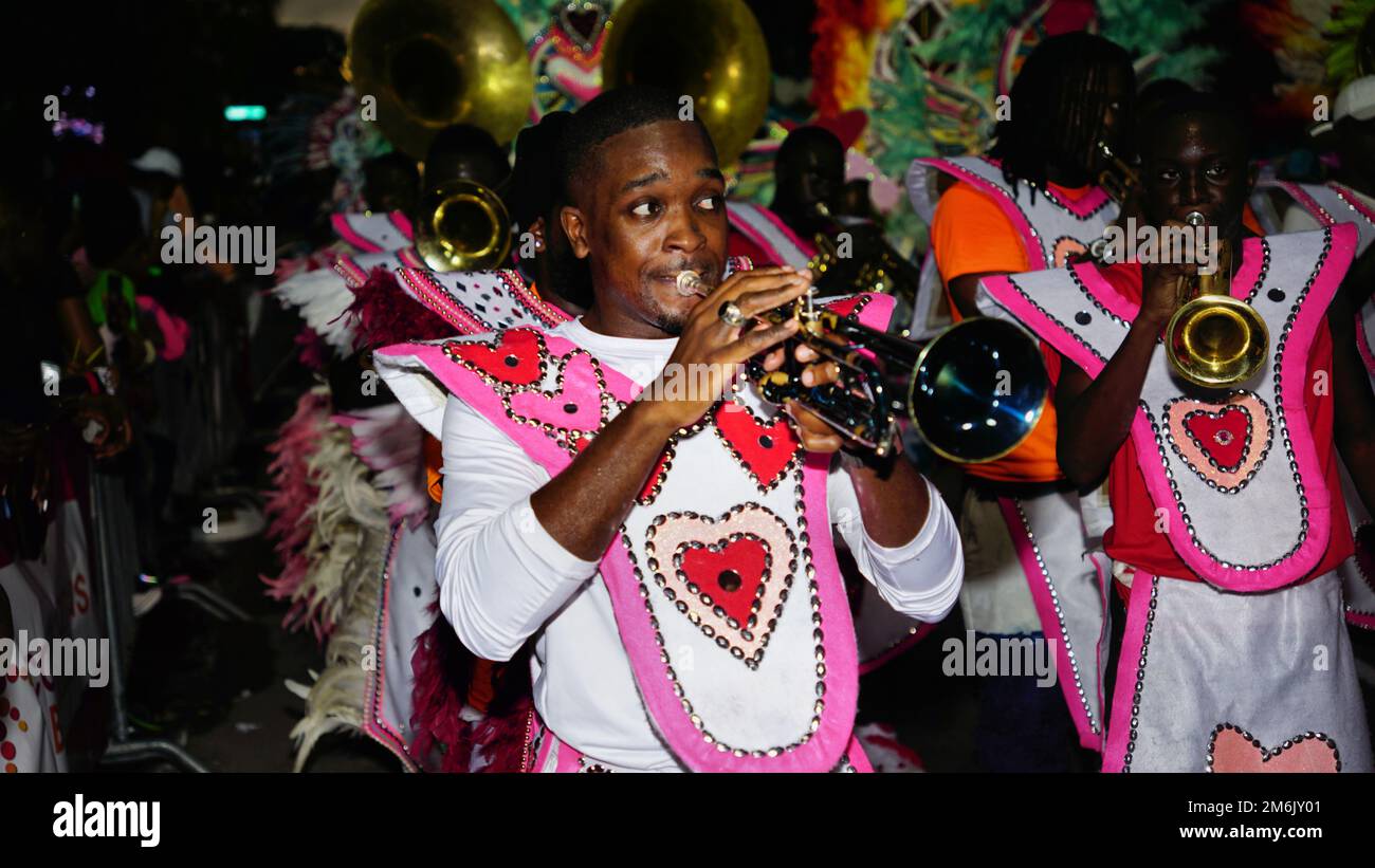 Boxing Day Junkanoo 2023 Junkanoo Celebration in The Bahamas Stock ...