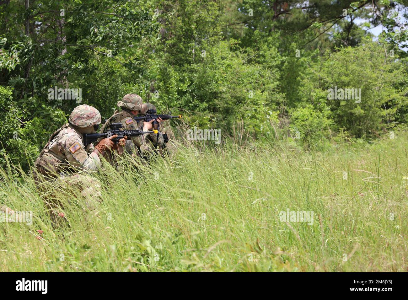 U.S. Army Soldiers with 1st Squadron, 98th Cavalry Regiment, 155th ...