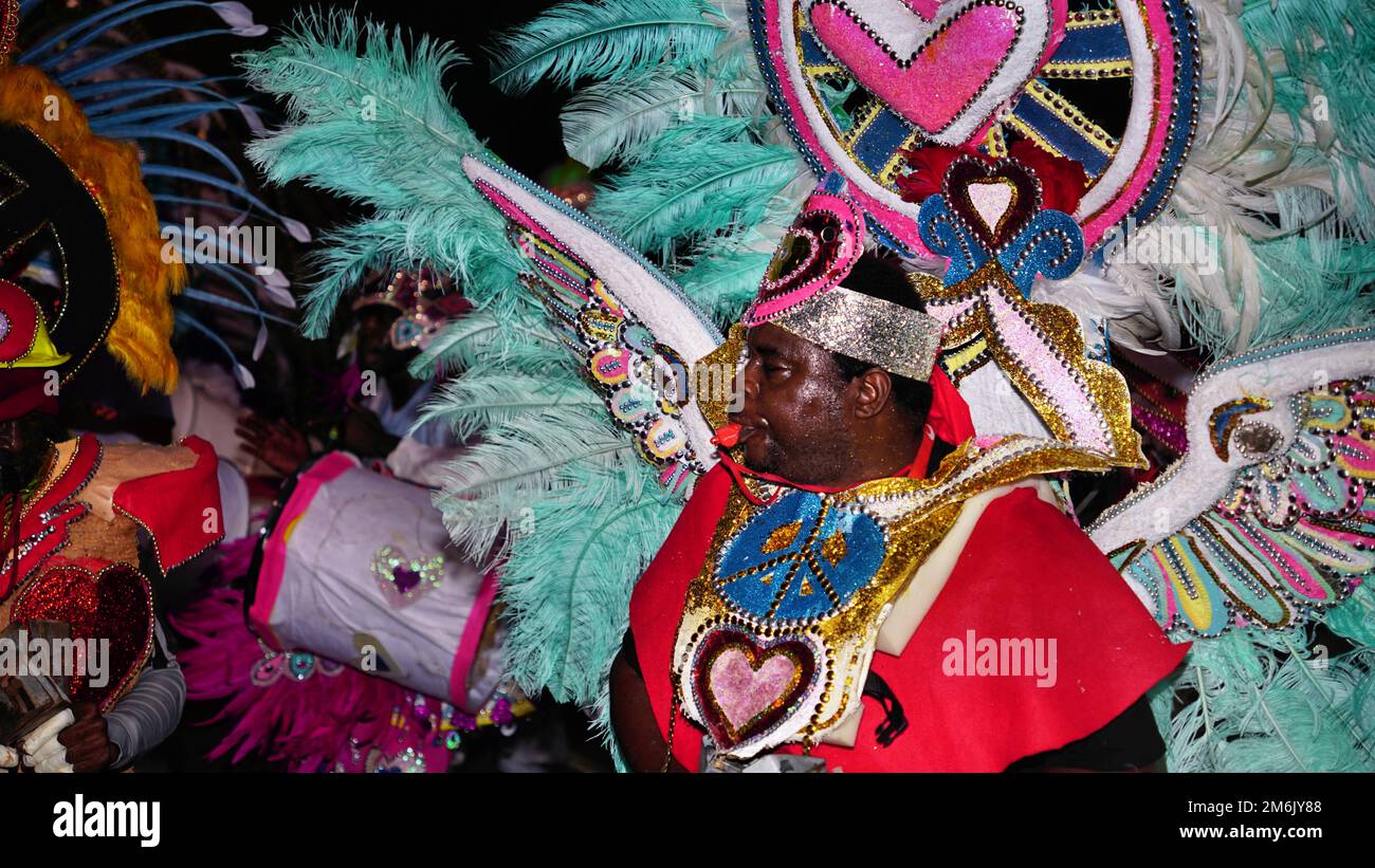 Boxing Day Junkanoo 2023 Junkanoo Celebration in The Bahamas Stock ...