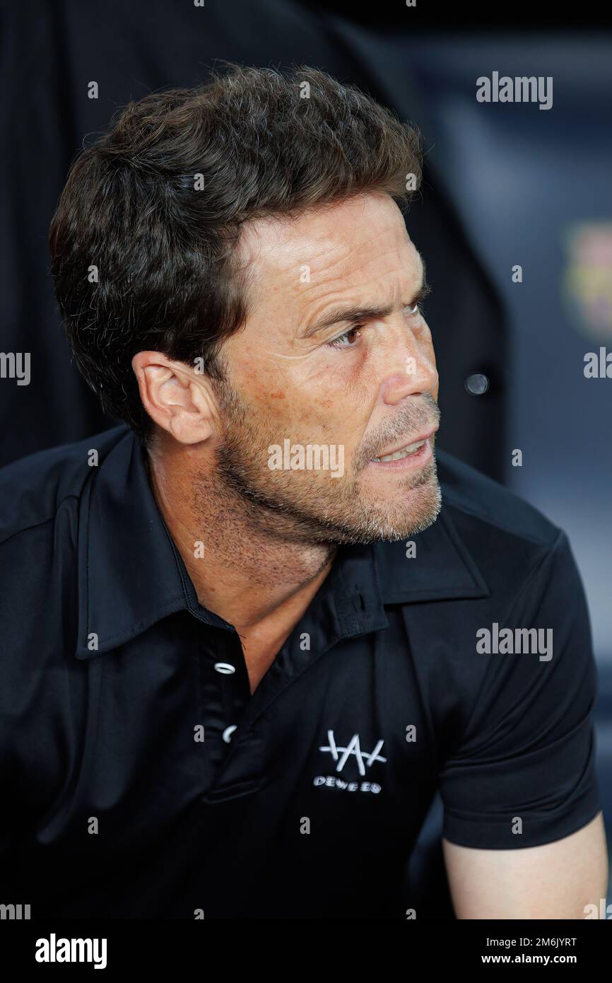 BARCELONA - NOV 5: The coach Rubi in action during the LaLiga match ...