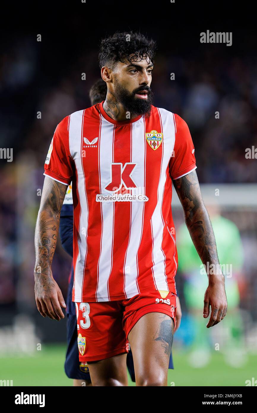 BARCELONA - NOV 5: Samuel Costa in action during the LaLiga match ...