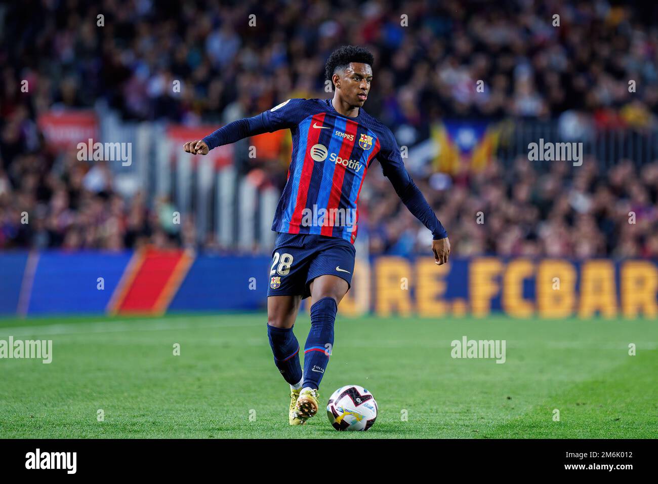BARCELONA - NOV 5: Balde in action during the LaLiga match between FC ...