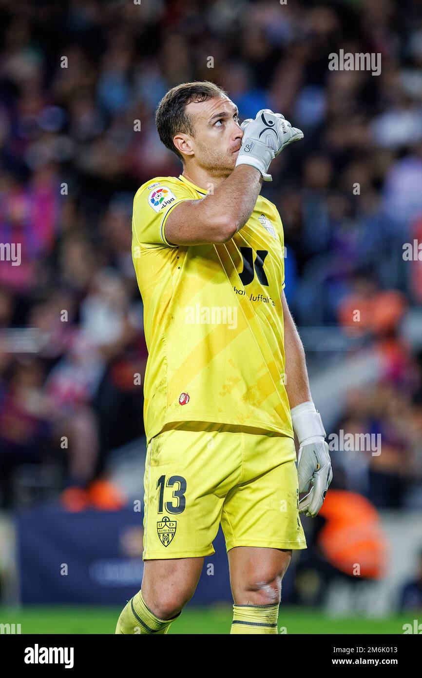 BARCELONA - NOV 5: Fernando Martinez in action during the LaLiga match ...
