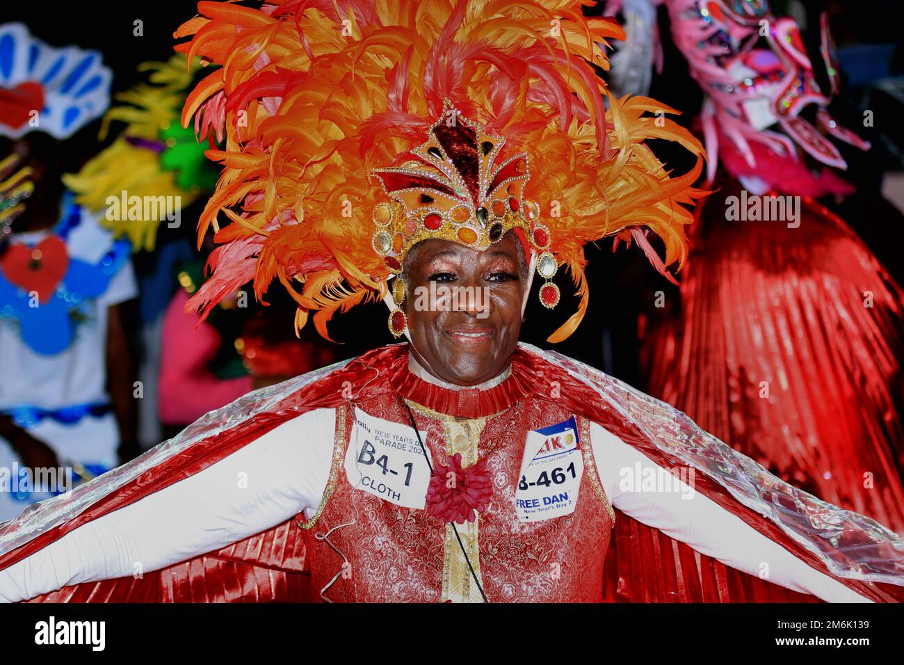 Boxing Day Junkanoo December 2020 in The Bahamas Stock Photo - Alamy