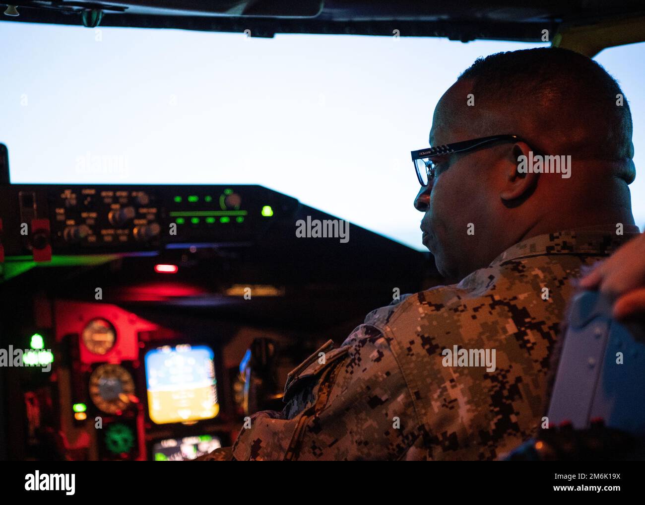 U.S. Navy Fleet Master Chief Donald Myrick, U.S. Transportation Command ...