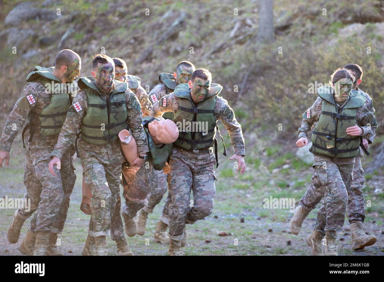 West Point, N.Y. - Georgian cadets from the National Defence Academy ...