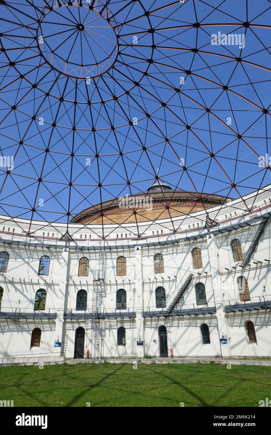 Arena at the panometer in leipzig hi-res stock photography and images ...