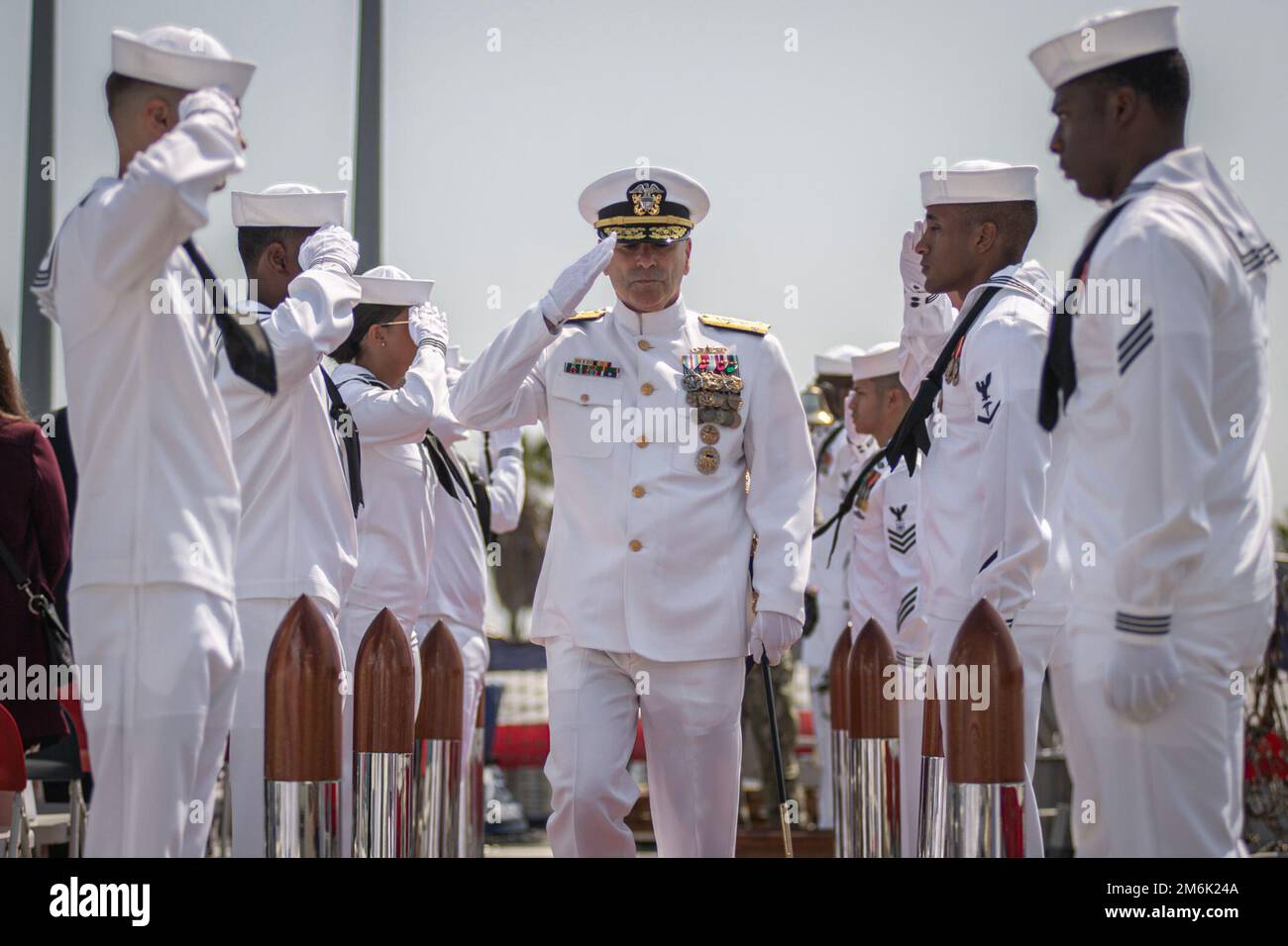 SAN DIEGO (29 April 2022) - Vice Adm. Roy Kitchener, Commander, Naval ...