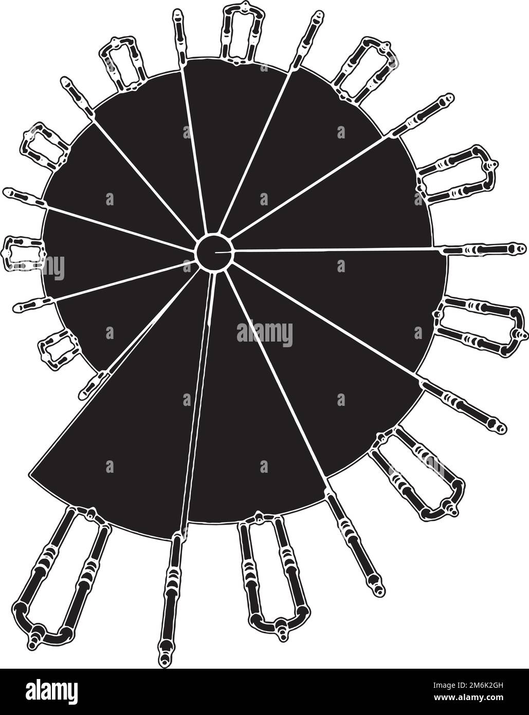 Spiral Staircase Vector Stock Vector Image & Art - Alamy