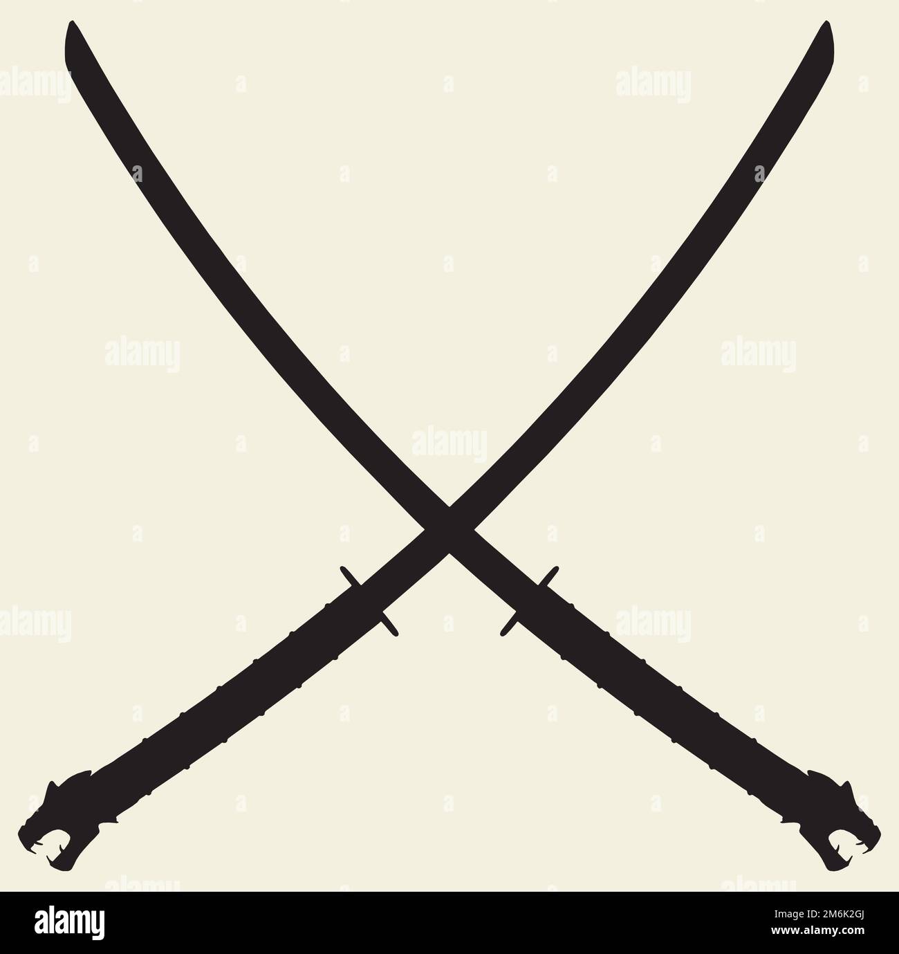 Samurai Katana Vector Stock Vector Image & Art - Alamy