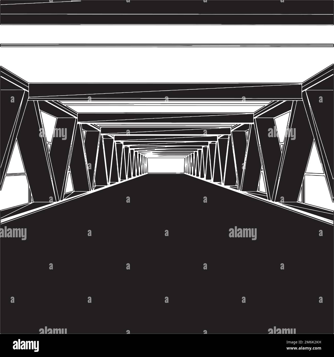 Perspective Of The Passage Vector Stock Vector Image & Art - Alamy