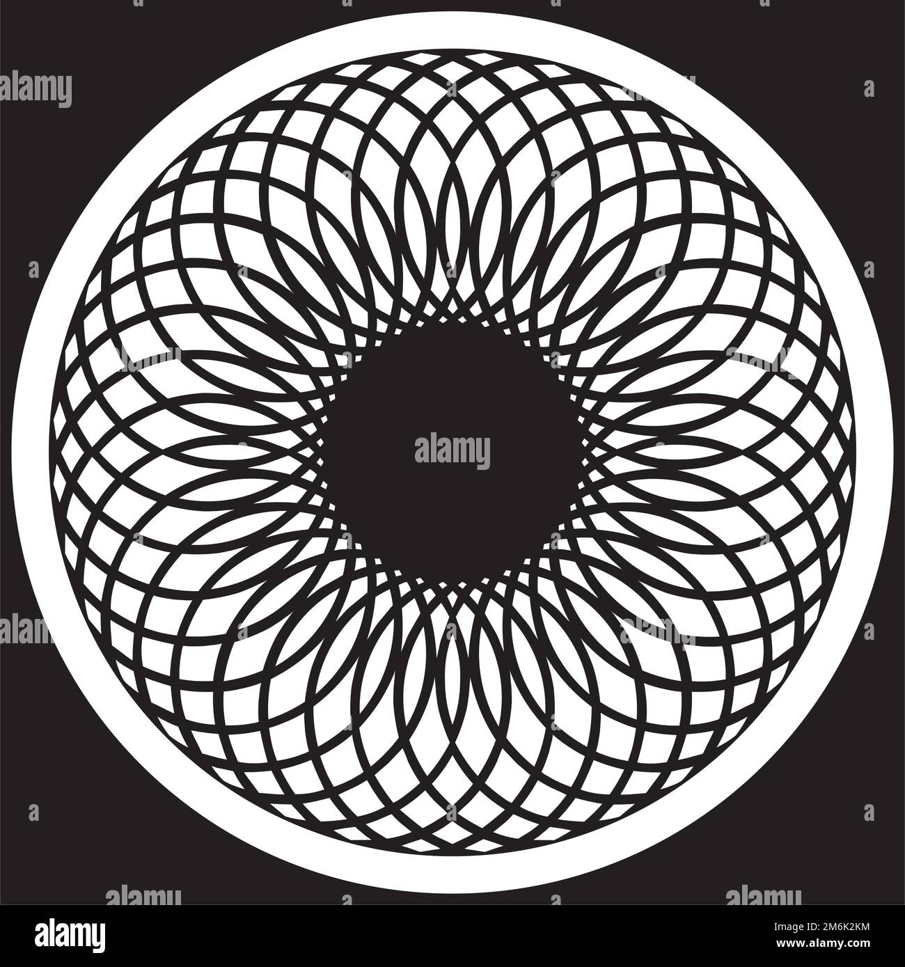 Abstract Torus Ornament Vector Stock Vector Image & Art - Alamy