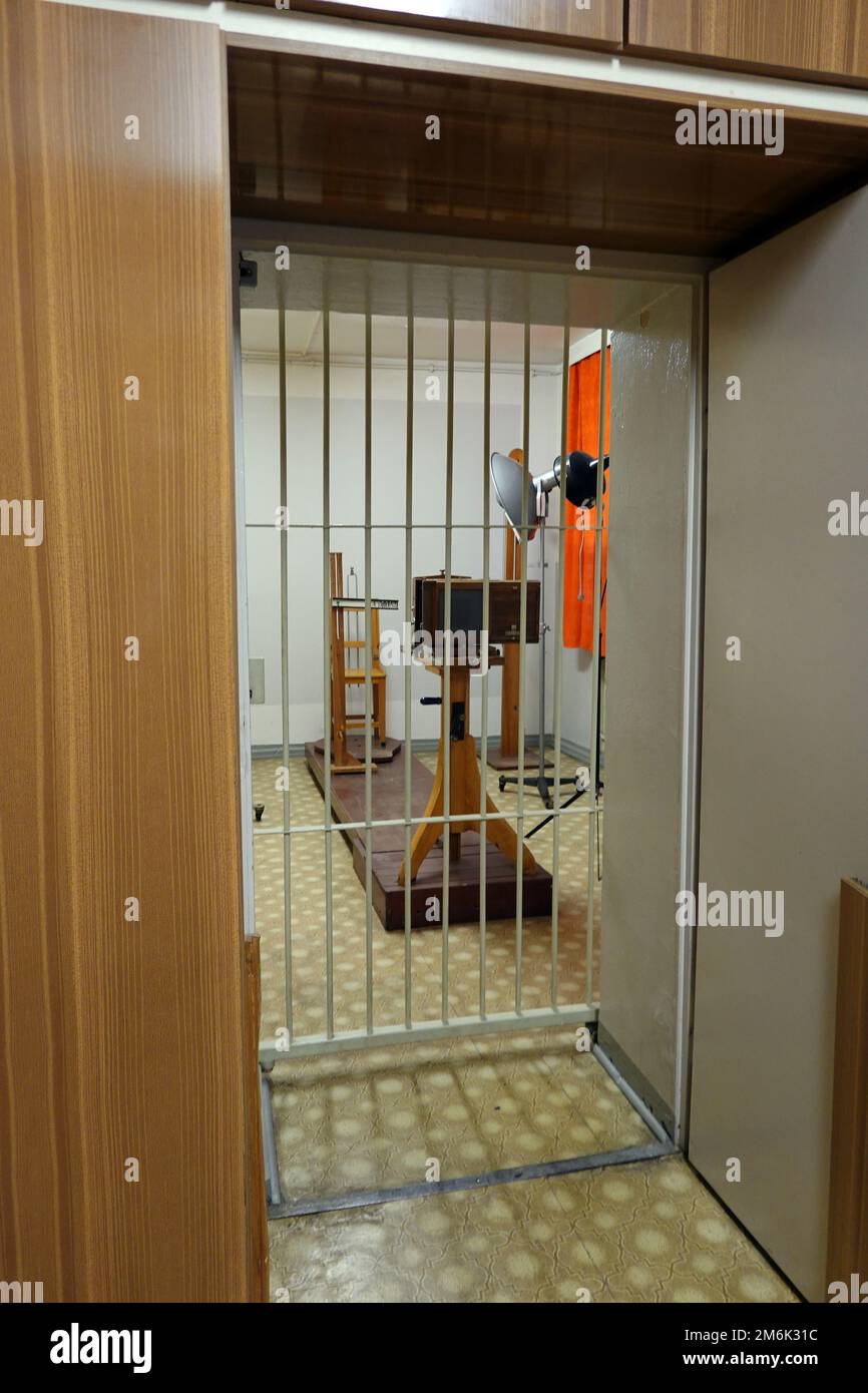 Memorial STASI prison HohenschÃ¶nhausen Stock Photo - Alamy