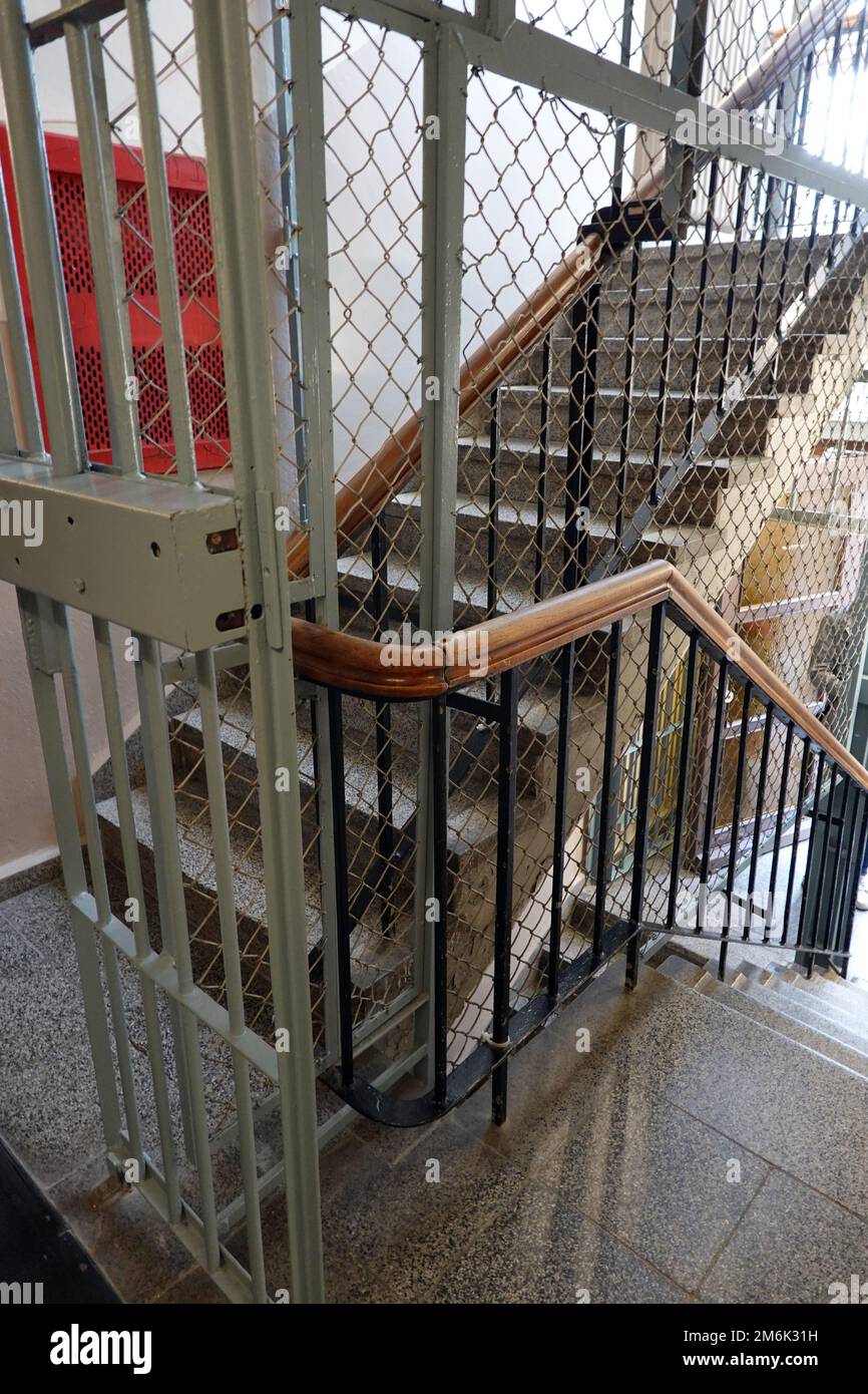 Memorial STASI prison HohenschÃ¶nhausen Stock Photo - Alamy