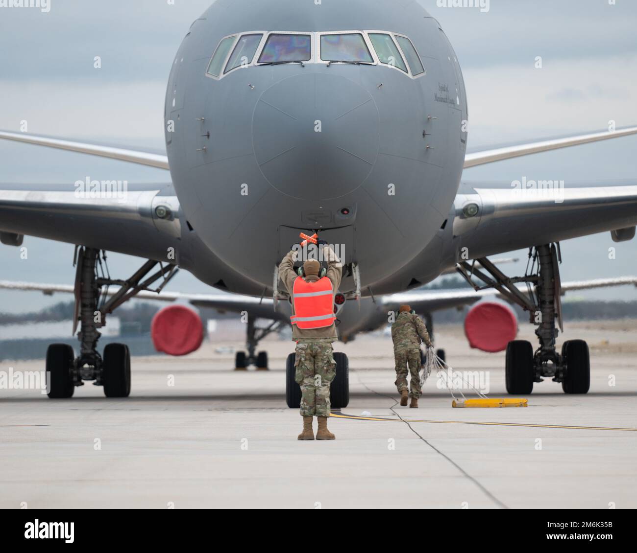 Airman 1st Class Robson Gomez, a crew chief with the 157th Maintenance ...
