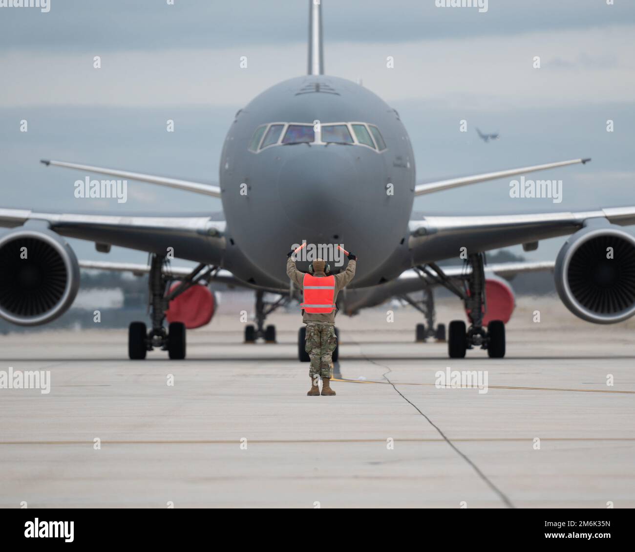 Airman 1st Class Robson Gomez, a crew chief with the 157th Maintenance ...