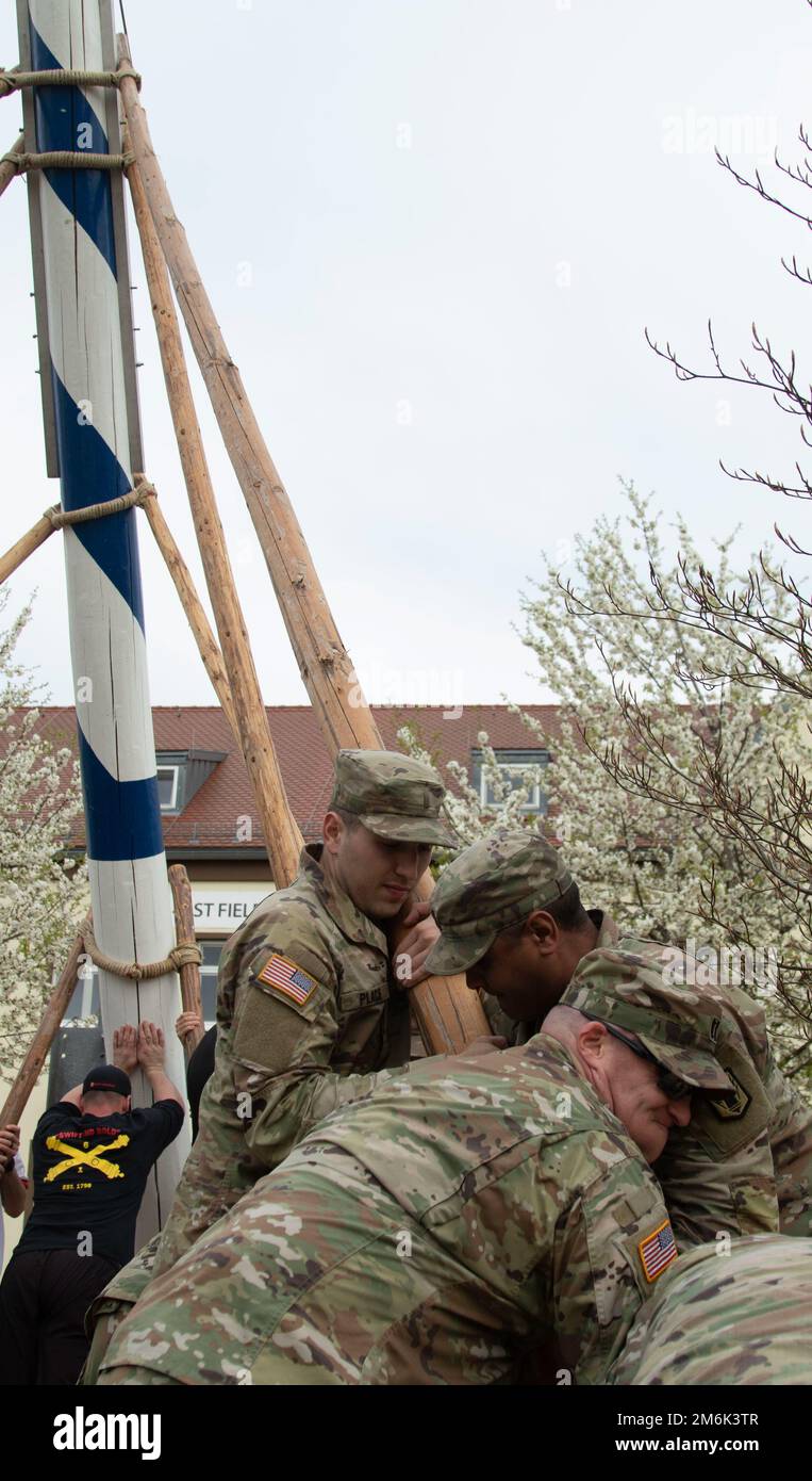 Soldiers with the 41st Field Artillery Brigade and Firefighters join in ...