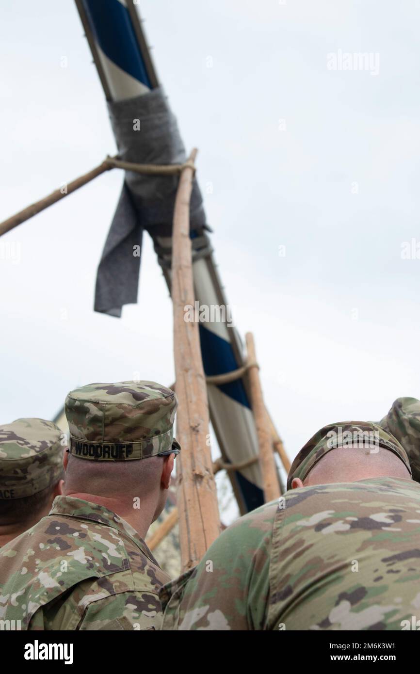 Soldiers with the 41st Field Artillery Brigade and Firefighters join in ...