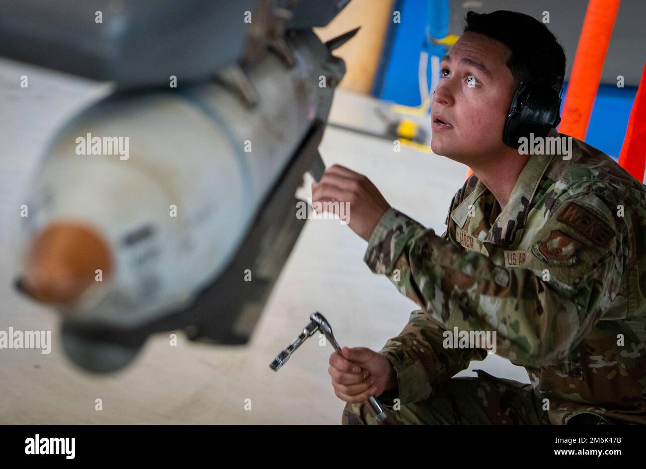 Senior Airman Christian Garcia, 96th Aircraft Maintenance Squadron Blue ...
