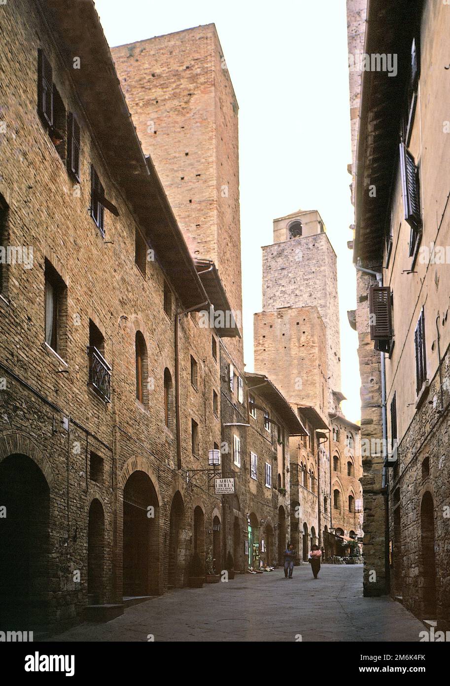 San GImignano. The Town of Fine Towers Stock Photo - Alamy