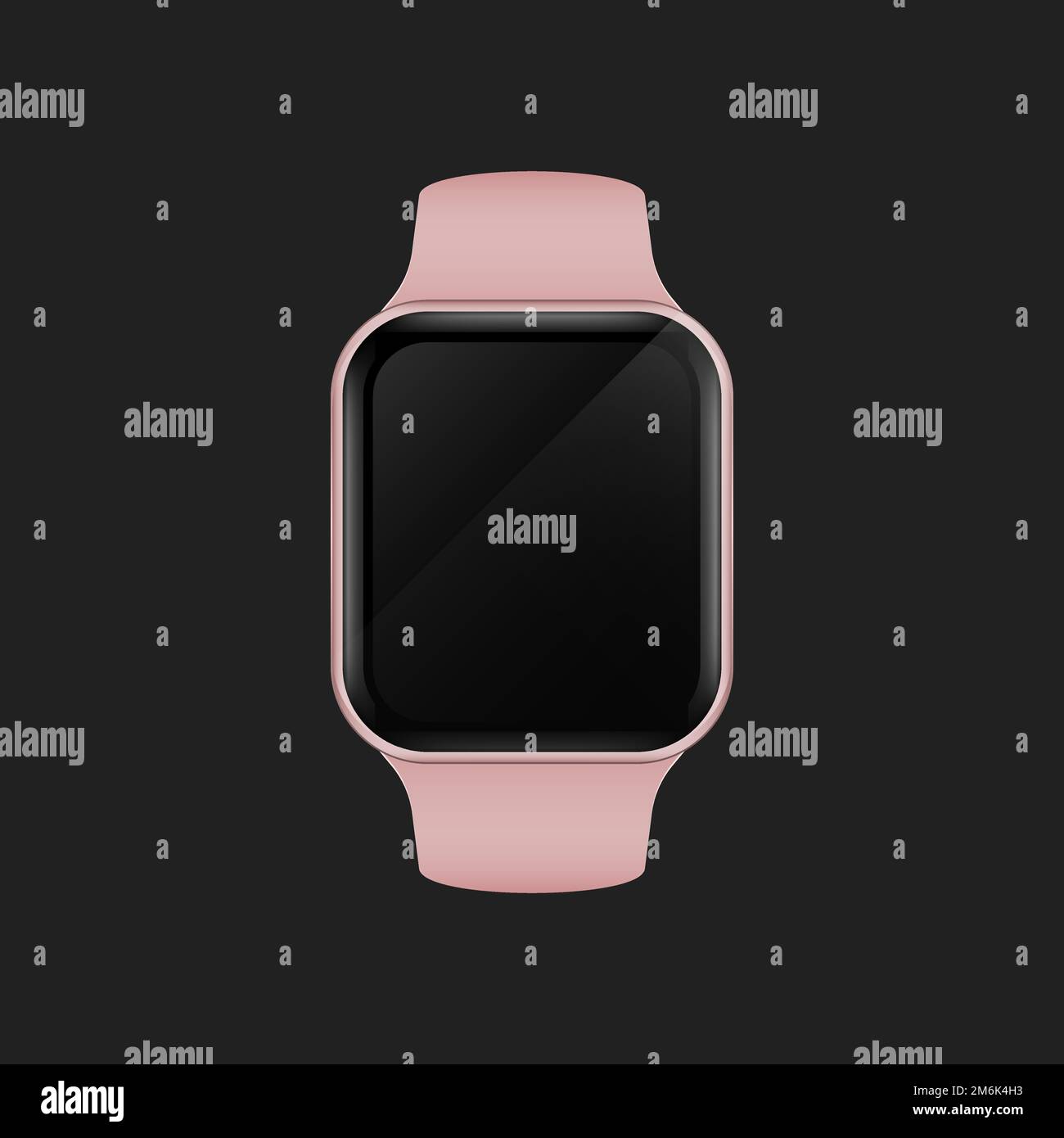 Watch screen Stock Vector Images - Alamy