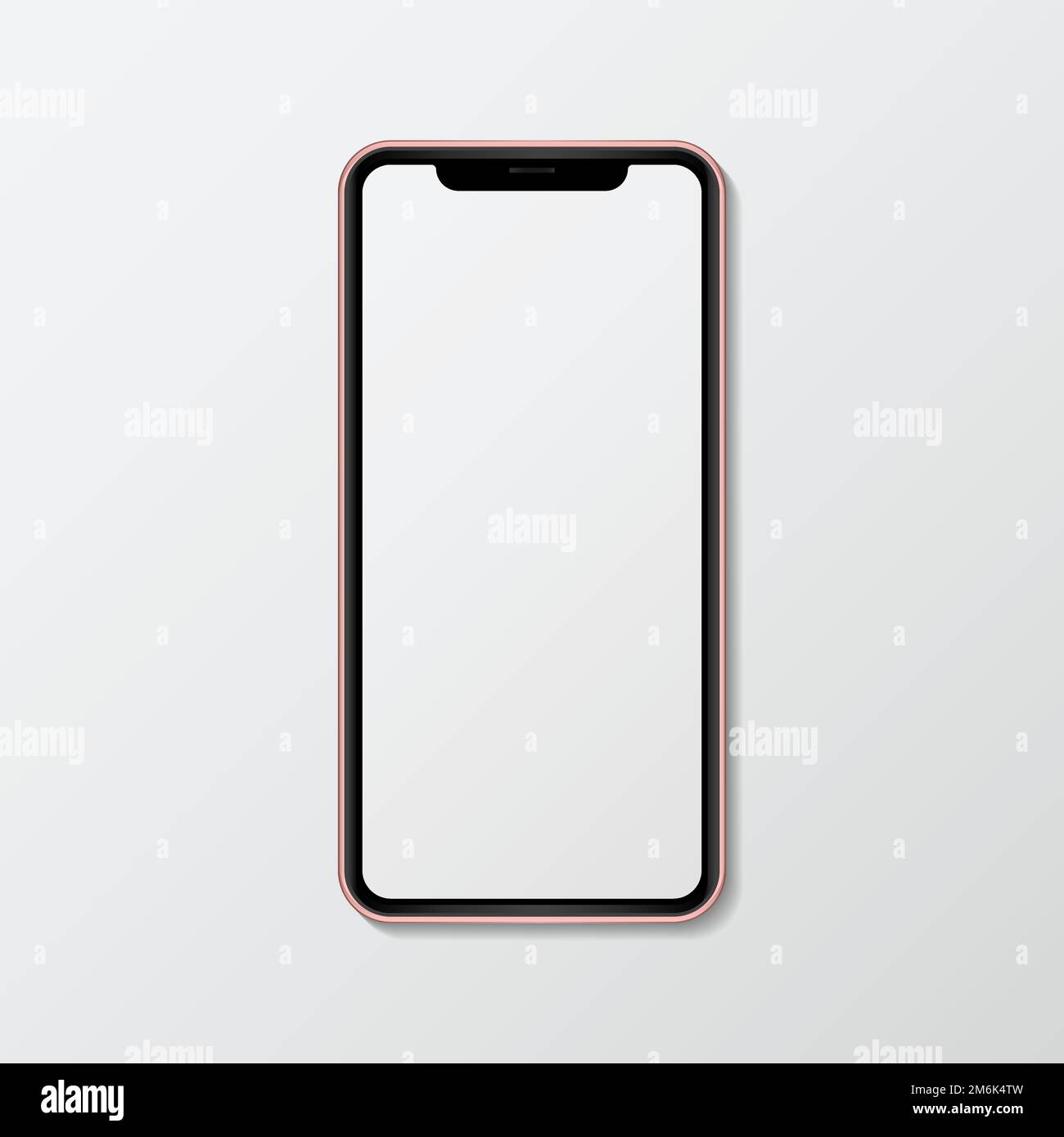 Mockup phone screen Stock Vector Images - Alamy