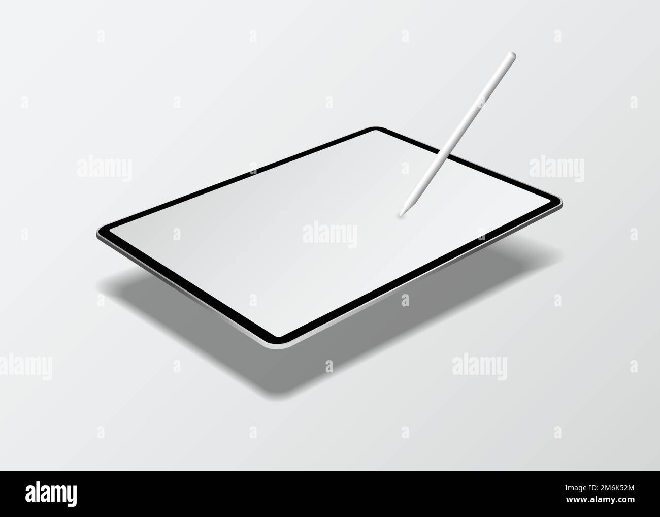 Modern digital tablet stylus Stock Vector Images - Alamy