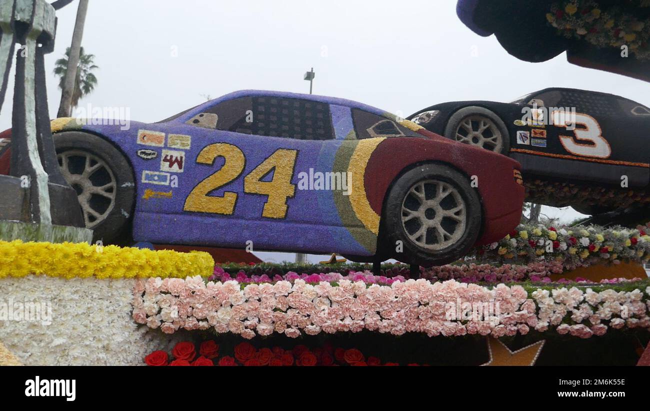 Pasadena, California, USA 3rd January 2023 Nascar Rose Parade Float on ...