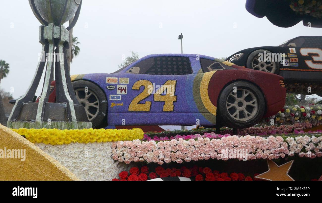 Pasadena, California, USA 3rd January 2023 Nascar Rose Parade Float on ...
