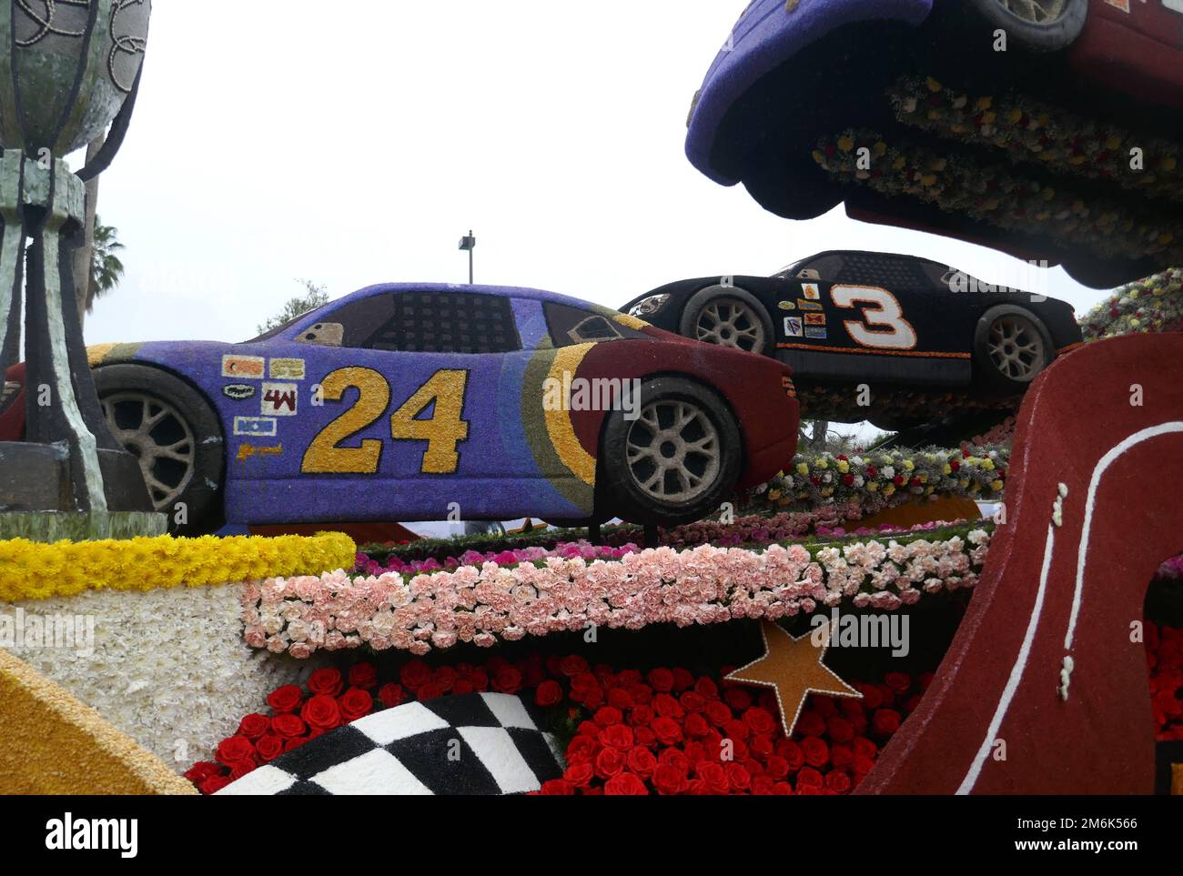 Pasadena, California, USA 3rd January 2023 Nascar Rose Parade Float on ...