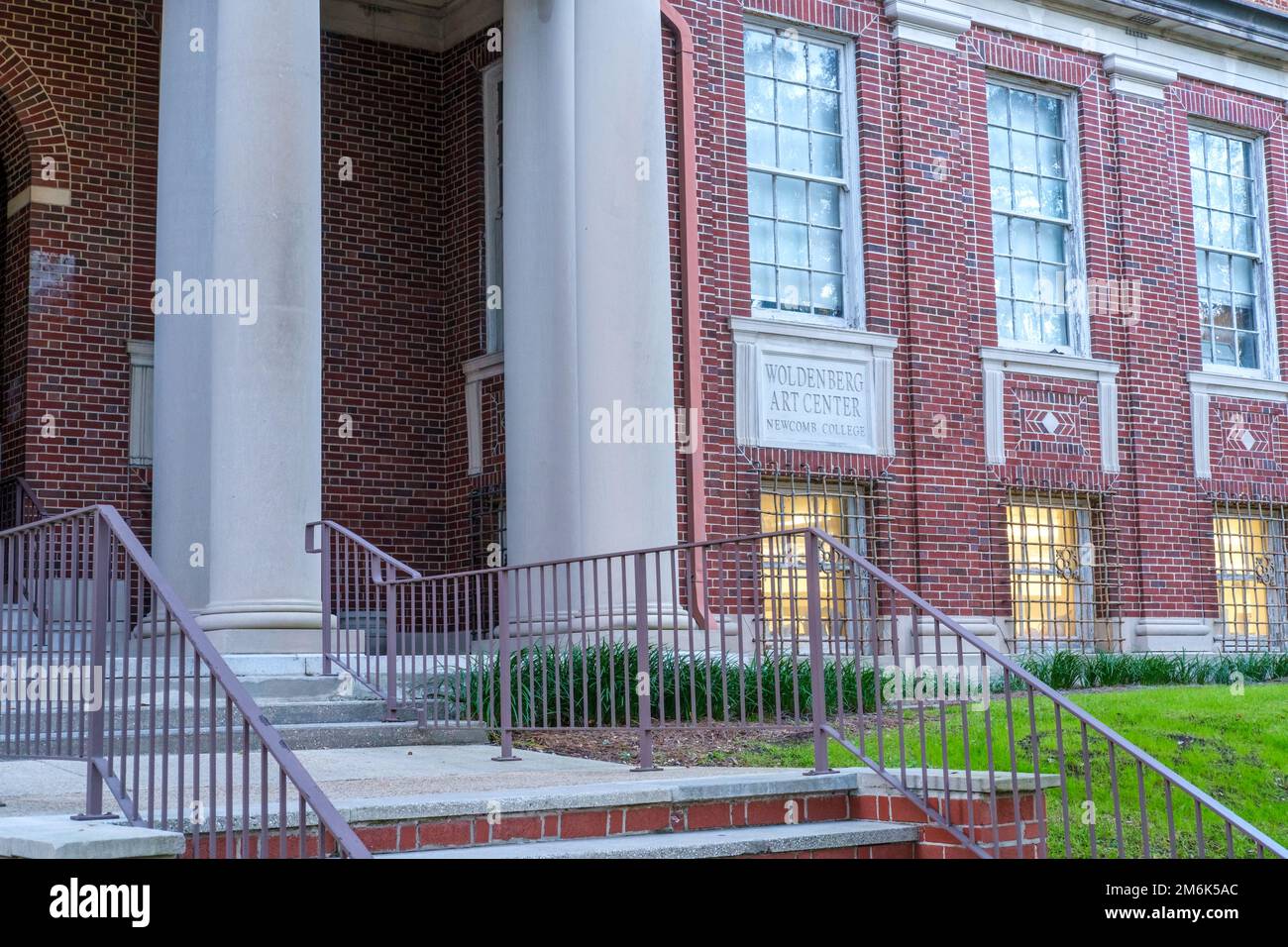 NEW ORLEANS, LA, USA - JANUARY 4, 2023: Front of Woldenberg Art Center ...
