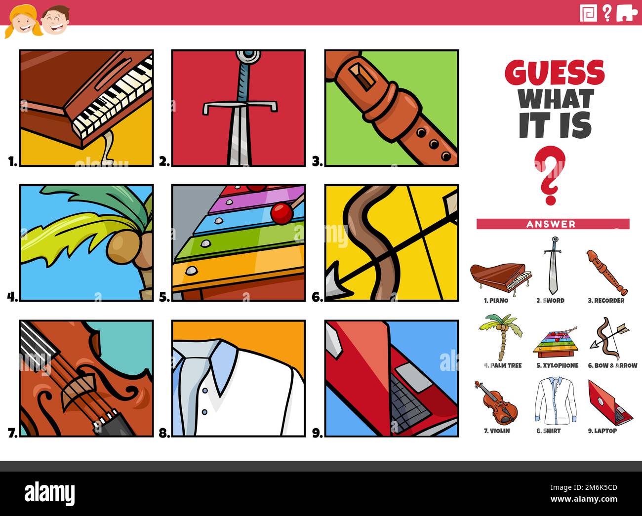 Puzzle guessing game hi-res stock photography and images - Alamy