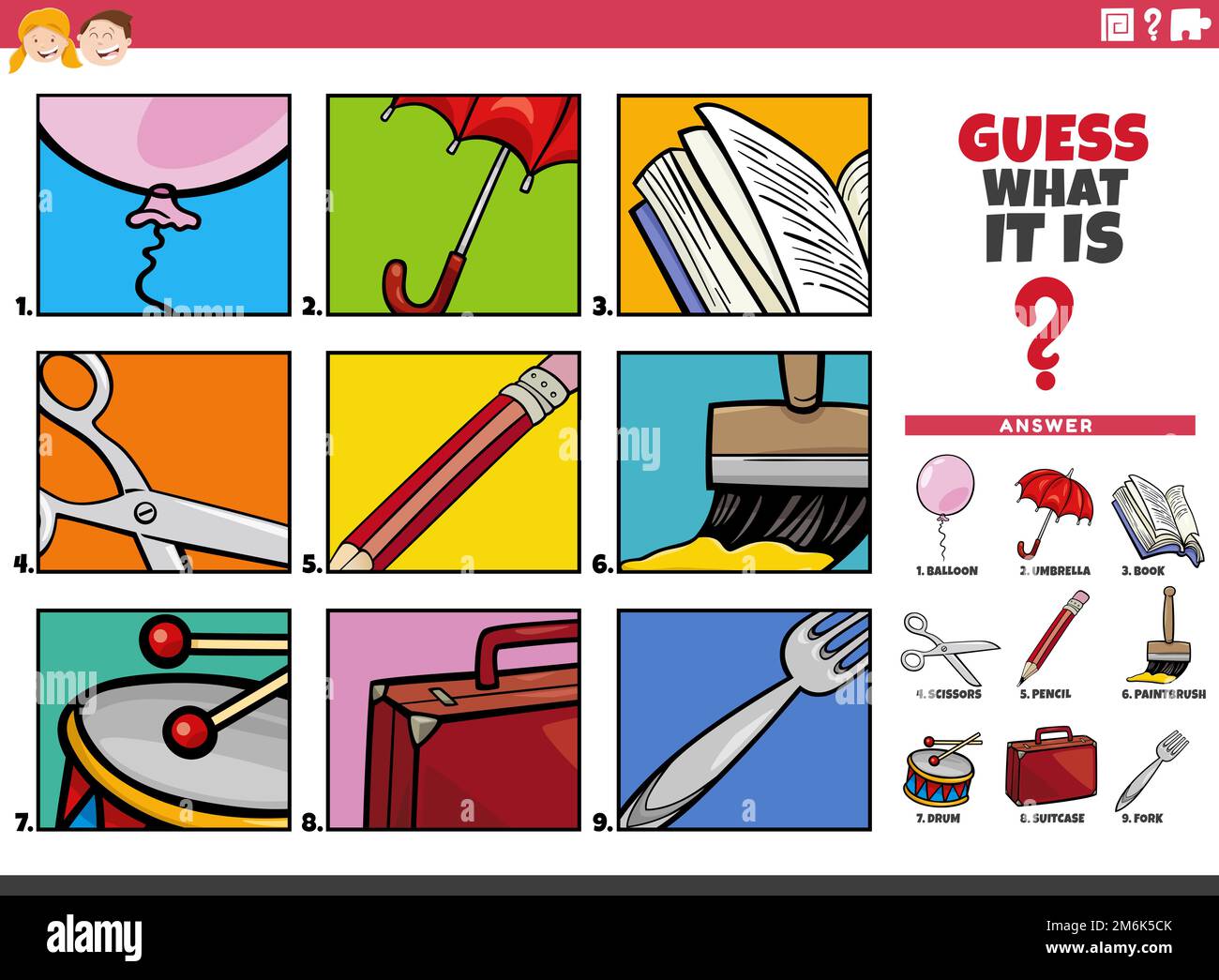 Puzzle guessing game hi-res stock photography and images - Alamy