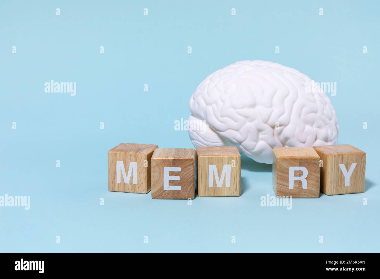 brain health and dementia series a block with memory on it and a brain ...