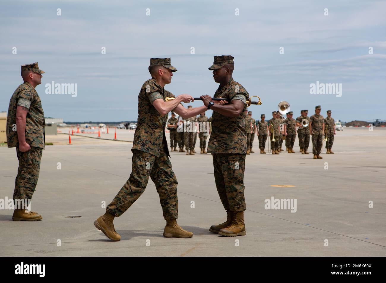 U.S. Marine Corps Col. Richard D. Joyce, commanding officer of Marine ...
