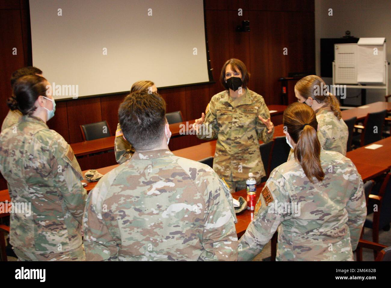 Touting it as one of her stops on the 75th anniversary tour for the U.S. Army Medical Specialist ...