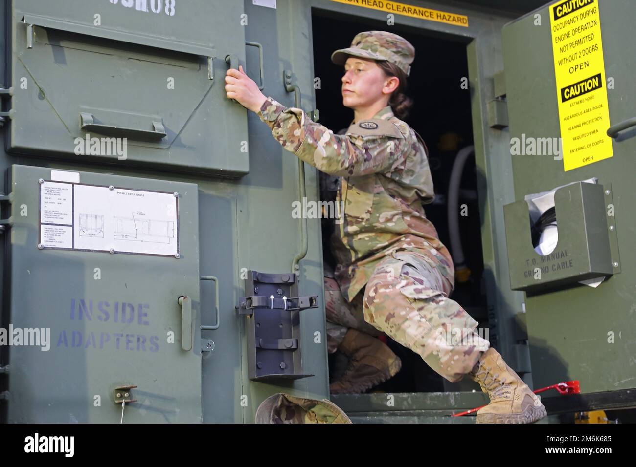 Spc. Haley Heidler, a U.S. Army Reserve quartermaster specialist ...