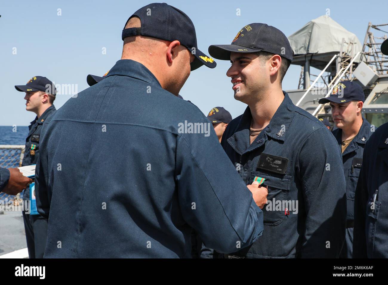 220429-N-UN585-3026 ATLANTIC OCEAN (April 29, 2022) Cmdr. Scott Jones ...