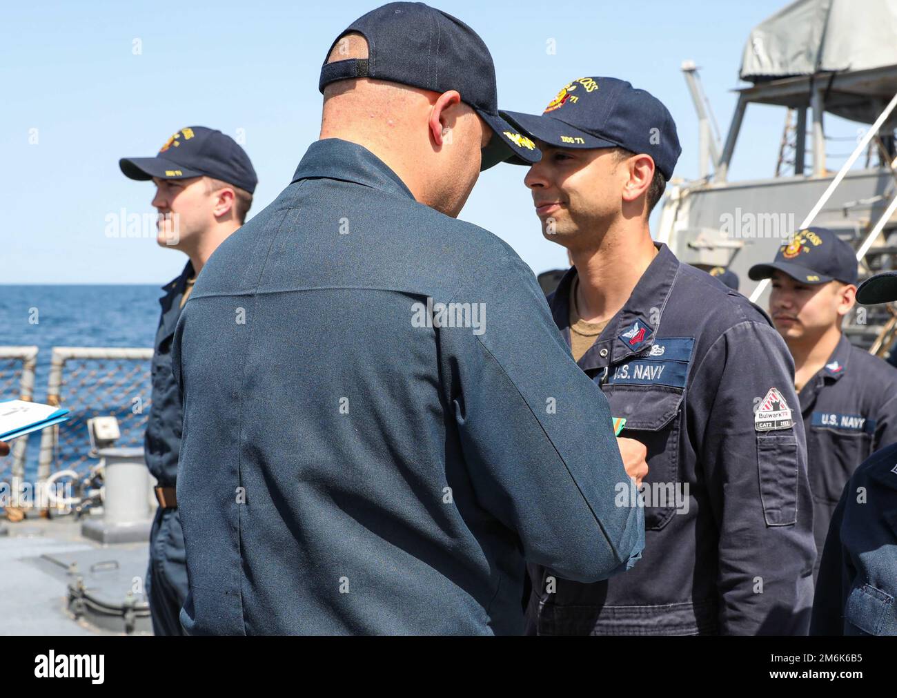 220429-N-UN585-3016 ATLANTIC OCEAN (April 29, 2022) Cmdr. Scott Jones ...