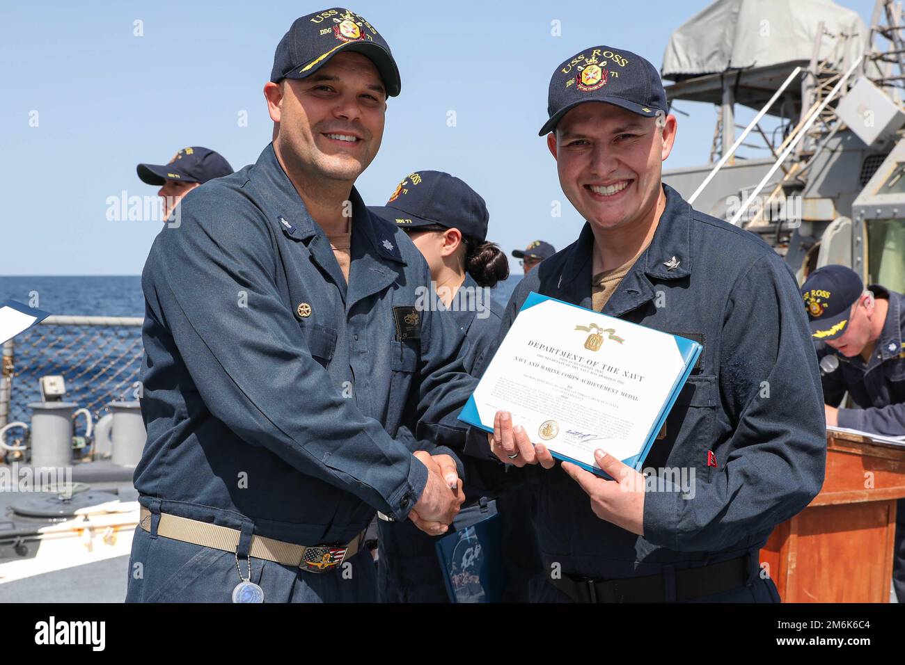 220429-N-UN585-3052 ATLANTIC OCEAN (April 29, 2022) Cmdr. Scott Jones ...
