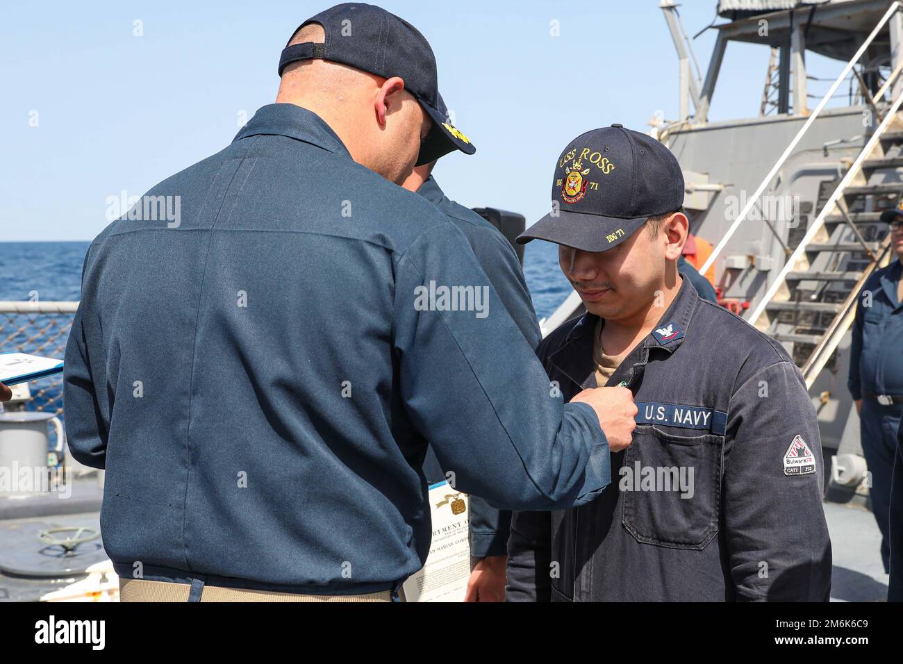220429-N-UN585-3040 ATLANTIC OCEAN (April 29, 2022) Cmdr. Scott Jones ...