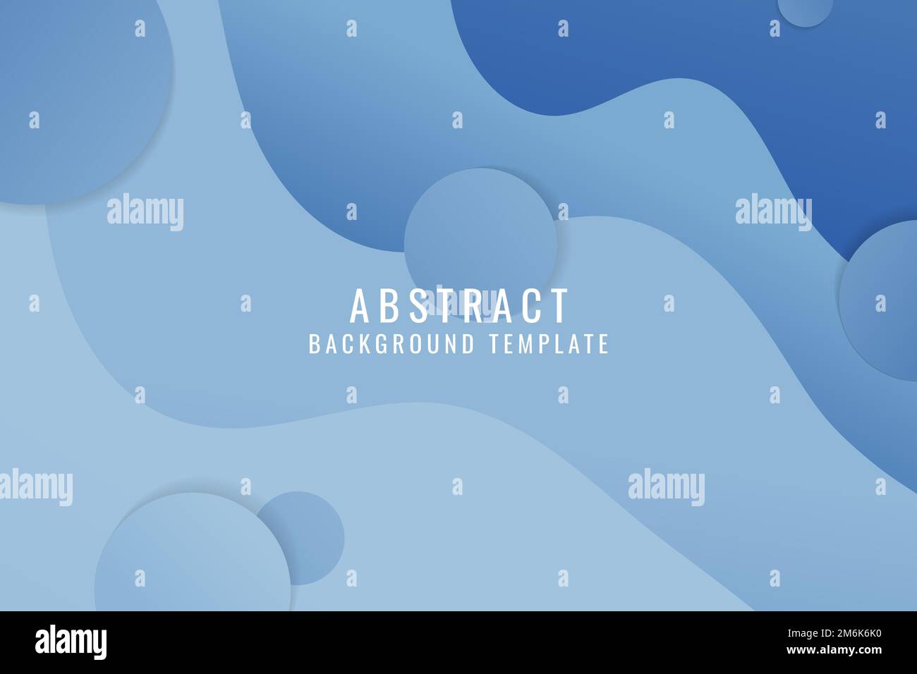Blue flowing abstract background vector Stock Vector Image & Art - Alamy