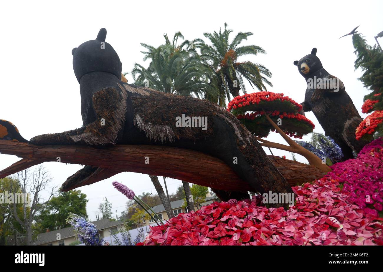 Pasadena, California, USA 3rd January 2023 Black Bears on Mutual of ...