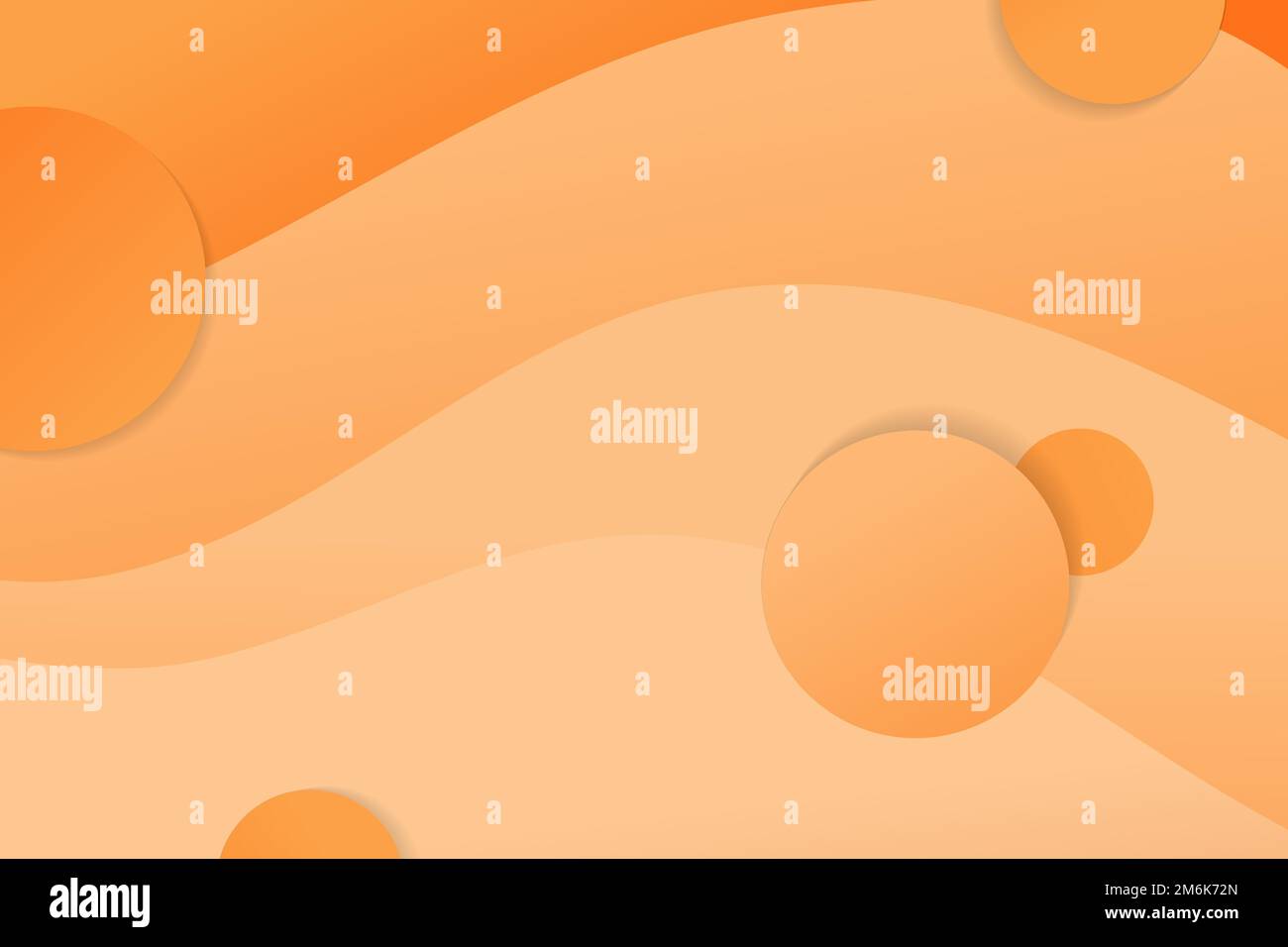 Orange flowing abstract background vector Stock Vector Image & Art - Alamy