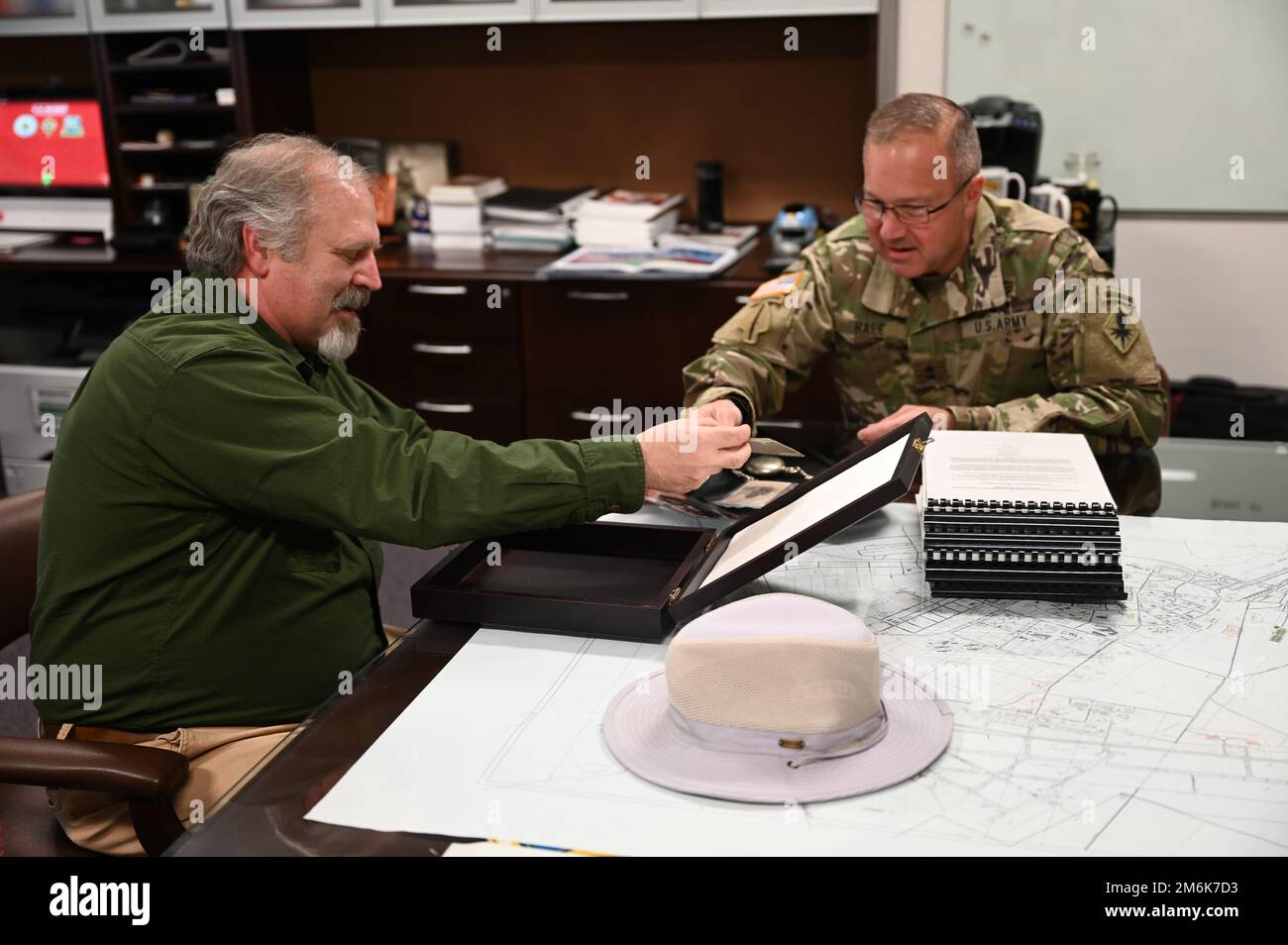 Retired Col. Samuel L. Russell, with the Peacekeeping and Stability ...