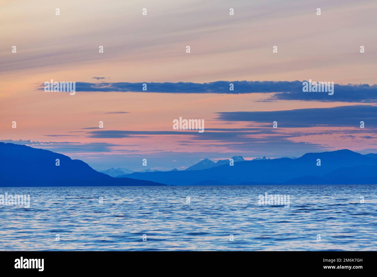 Vancouver island view Stock Photo - Alamy