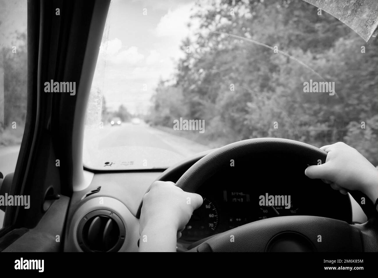 Driving into distance hi-res stock photography and images - Alamy